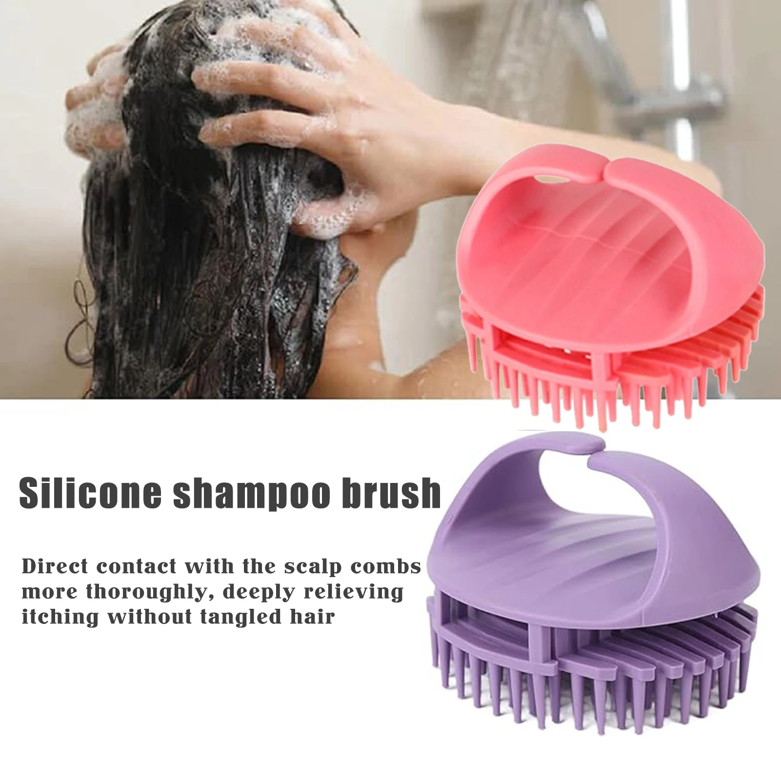 Scalp-Scrubber-Shampoo-Brush-Massager-Clean-Scalp-Comb-With-Handle-Hair ...
