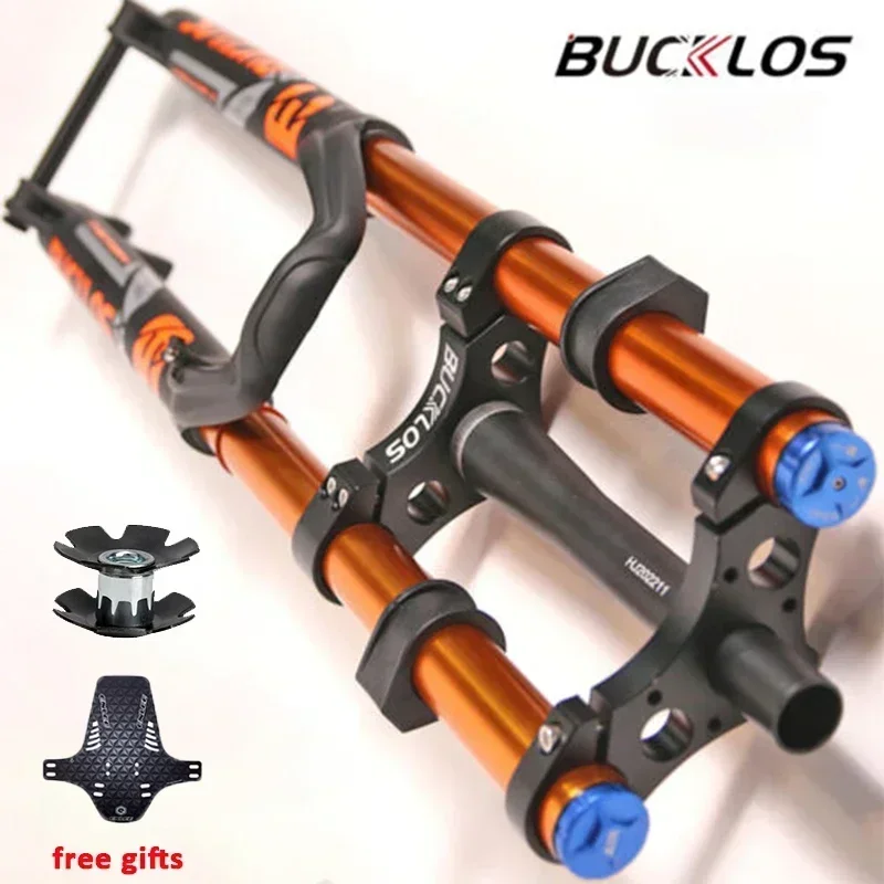 BUCKLOS-MTB-Downhill-Air-Suspension-Fork-E-Bike-AM-Forks-Travel-Boost ...