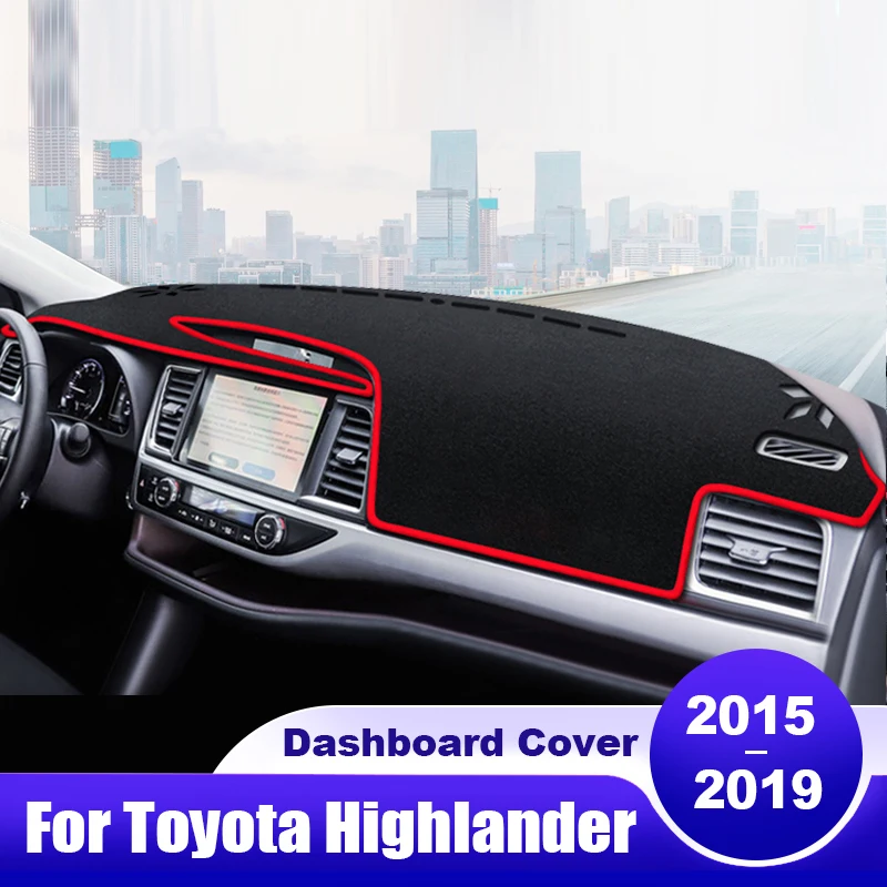 For Toyota Highlander XU50 Kluger 2015 2016 2017 2018 2019 Car ...