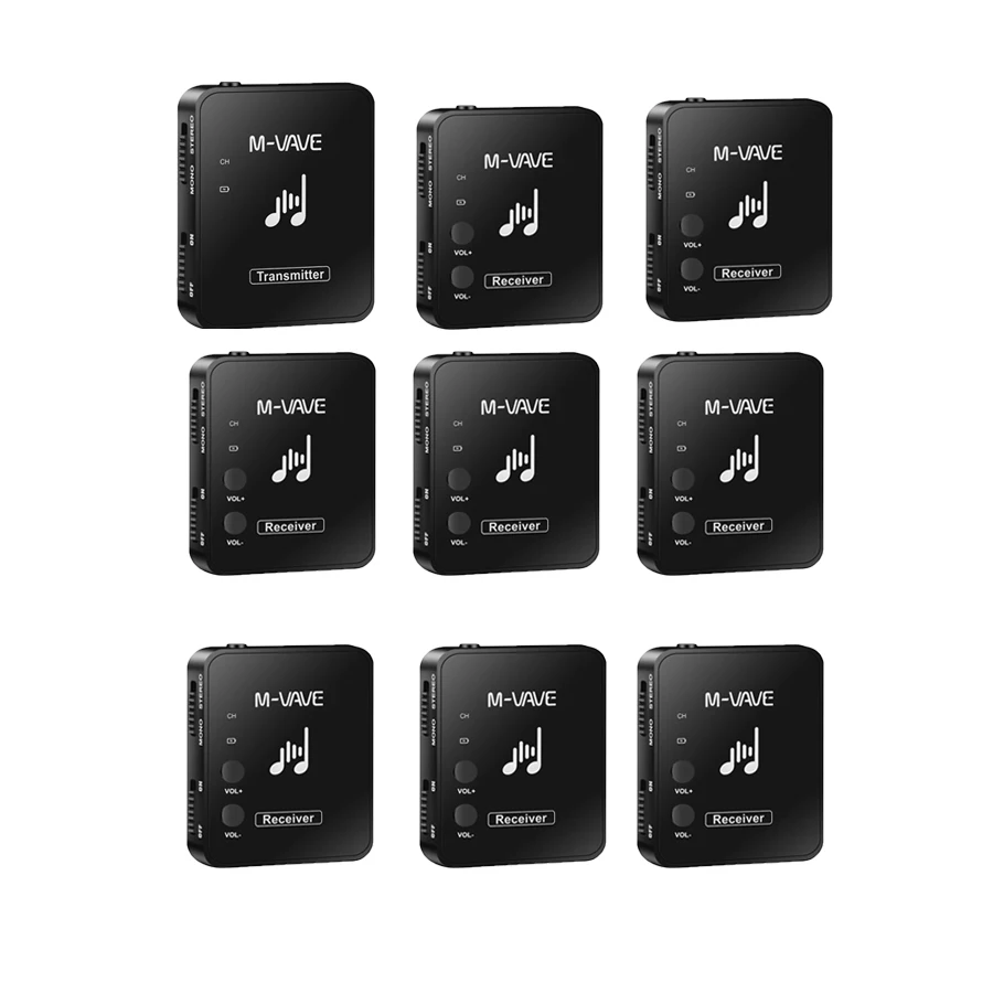 M-vave-WP-10-2-4G-Wireless-System-Earphone-Monitor-Built-in ...