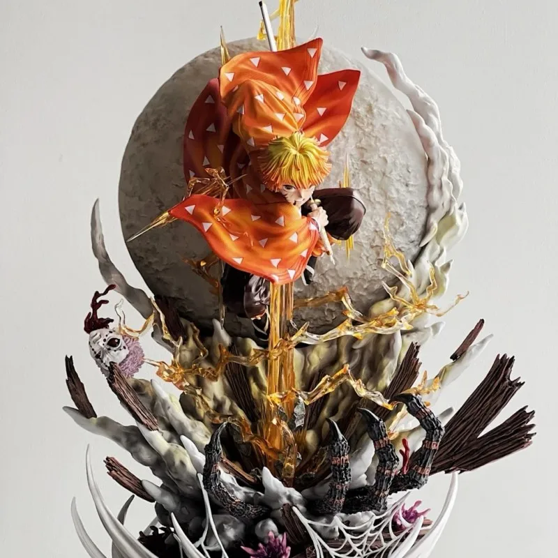 Anime-Figure-Demon-Slayer-51cm-Agatsuma-Zenitsu-Model-Doll-Kimetsu-No ...