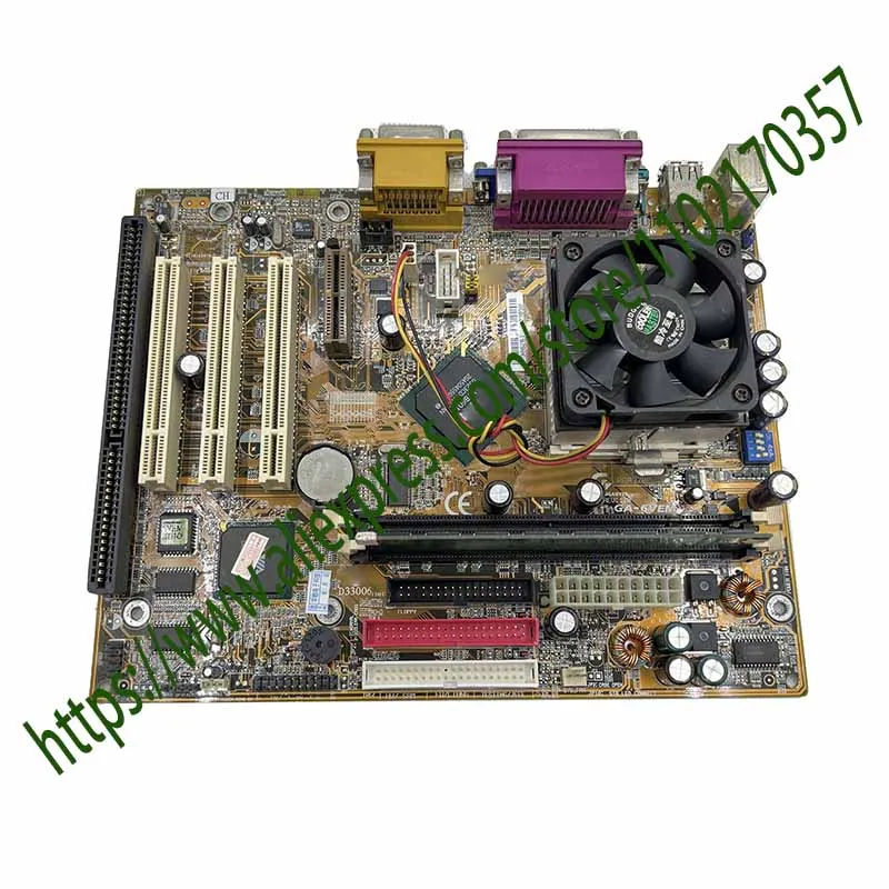 Original 8601T GA-6VEML GA-6VEM ISA With 3PCI VGA LPT 1 ISA Slot One ...