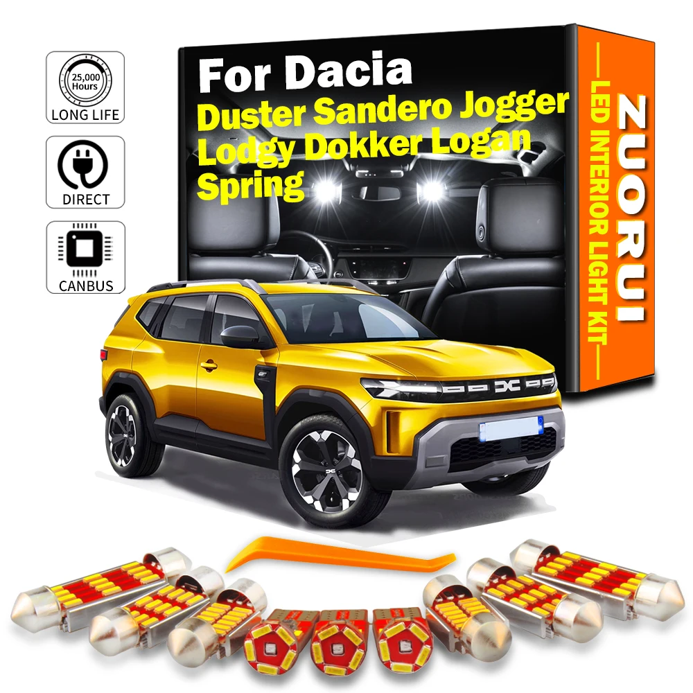For Dacia Duster Jogger Lodgy Sandero Dokker Logan Spring I II MK1 MK2 ...