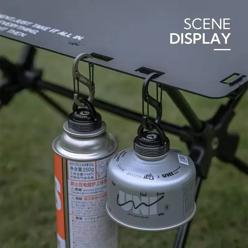 CAMPINGMOON Gas Tanks Cap Lightweight Flat Gas Canister Cover ...
