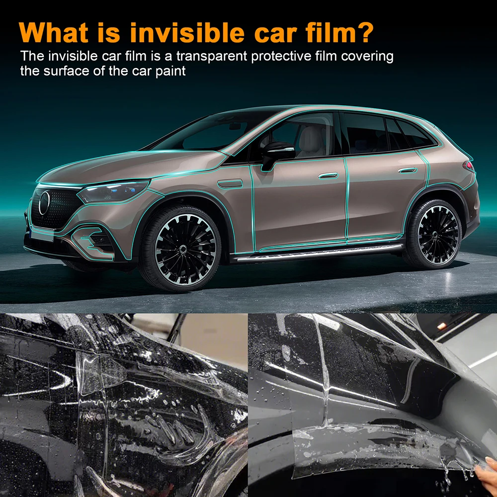 TPU-Invisible-Car-Body-Paint-Protection-Film-Clear-Bra-PPF-Decal-Kit ...