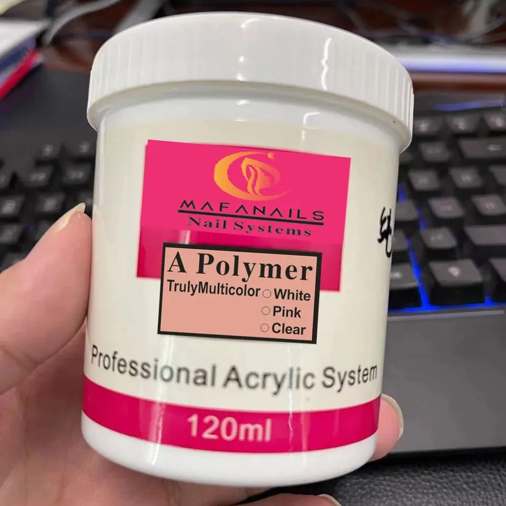 Acrylic-Nail-Powder-120ML-4-23-OZ-Pink-Clear-White-Acrylic-Powder-Odor ...