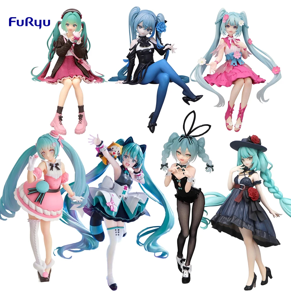 FuRyu-Hatsune-Miku-Rabbit-Girl-Ao-Bara-Flower-Fairy-Noodle-Stopper ...