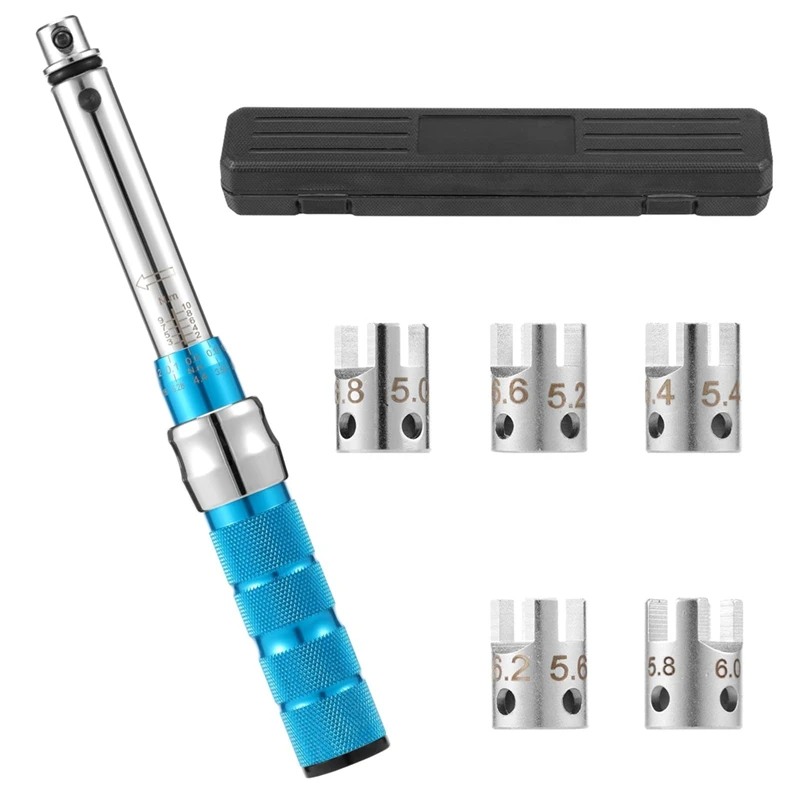 Spoke Torque Wrench 2-10 NM Motorcycle Spoke Wrench Set Steel Torque ...