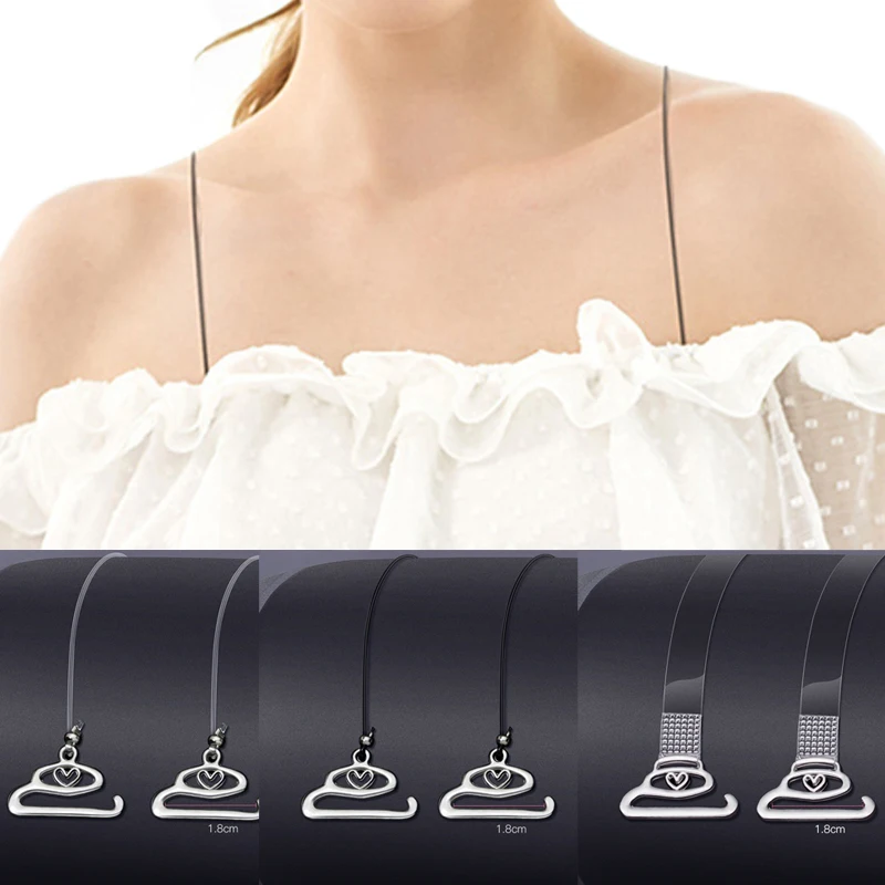 Summer-Super-Fine-Clear-Bra-Strap-Silicone-Bra-Accessories-Bra-Shoulder ...