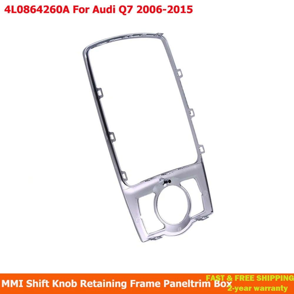 Front-Console-Frame-Decoration-Bezel-MMI-Shift-Knob-Fixed-Frame-Panel ...