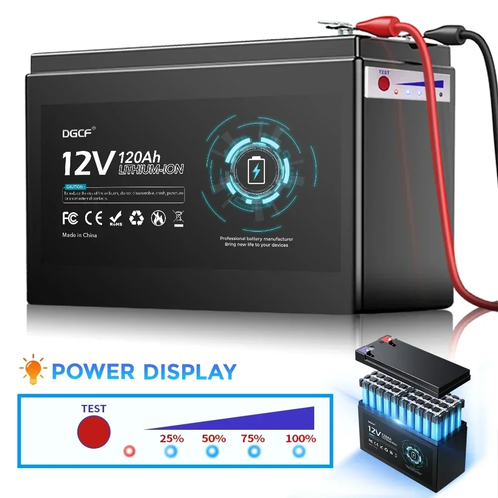 12V-100AH-120Ah-lithium-battery-pack-built-in-high-current-30A-BMS-for ...