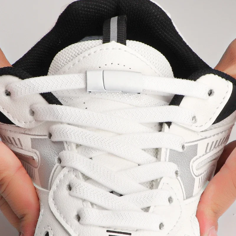 New-Magnetic-Shoe-Laces-Without-Ties-Shoelaces-No-Tie-Flat-Tennis ...