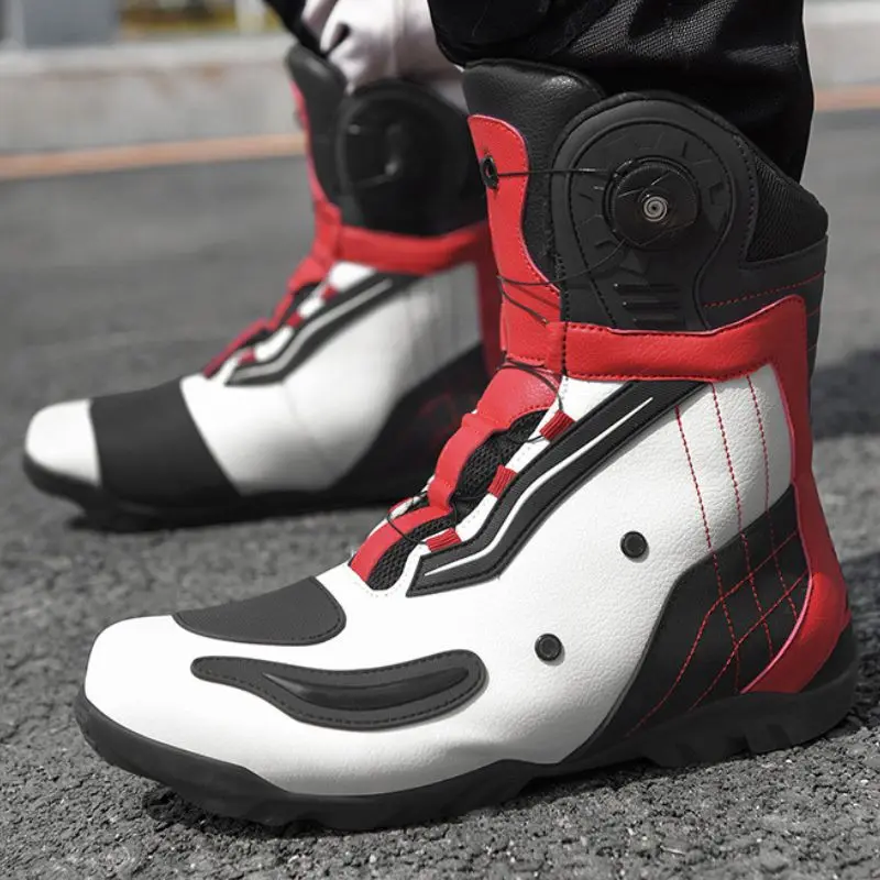 Motorcycle-Shoes-Men-Retro-Motocross-Boots-Waterproof-Urban-Riding ...