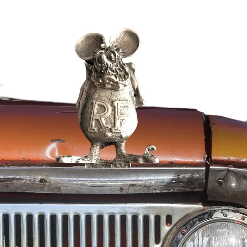 Hood-Ornaments-Stand-Funny-Rat-Hood-Sculpture-Vehicles-Bonnet-Ornament ...