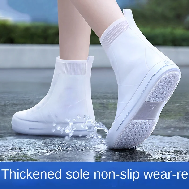Waterproof-Shoe-Covers-Silicone-Anti-Slip-Rain-Boots-Unisex-Sneakers ...