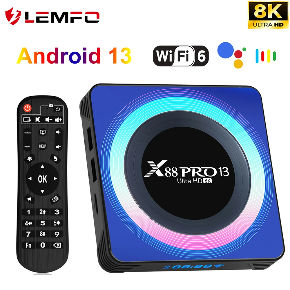 X88-Pro-13-Smart-TV-Box-Android-13-RK3528-2023-Quad-Core-4GB-64GB ...