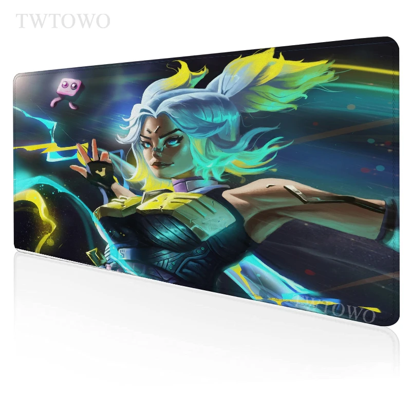 Valorant Neon Mouse Pad Gaming Xl Hd Home Mousepad Xxl Mousepads ...