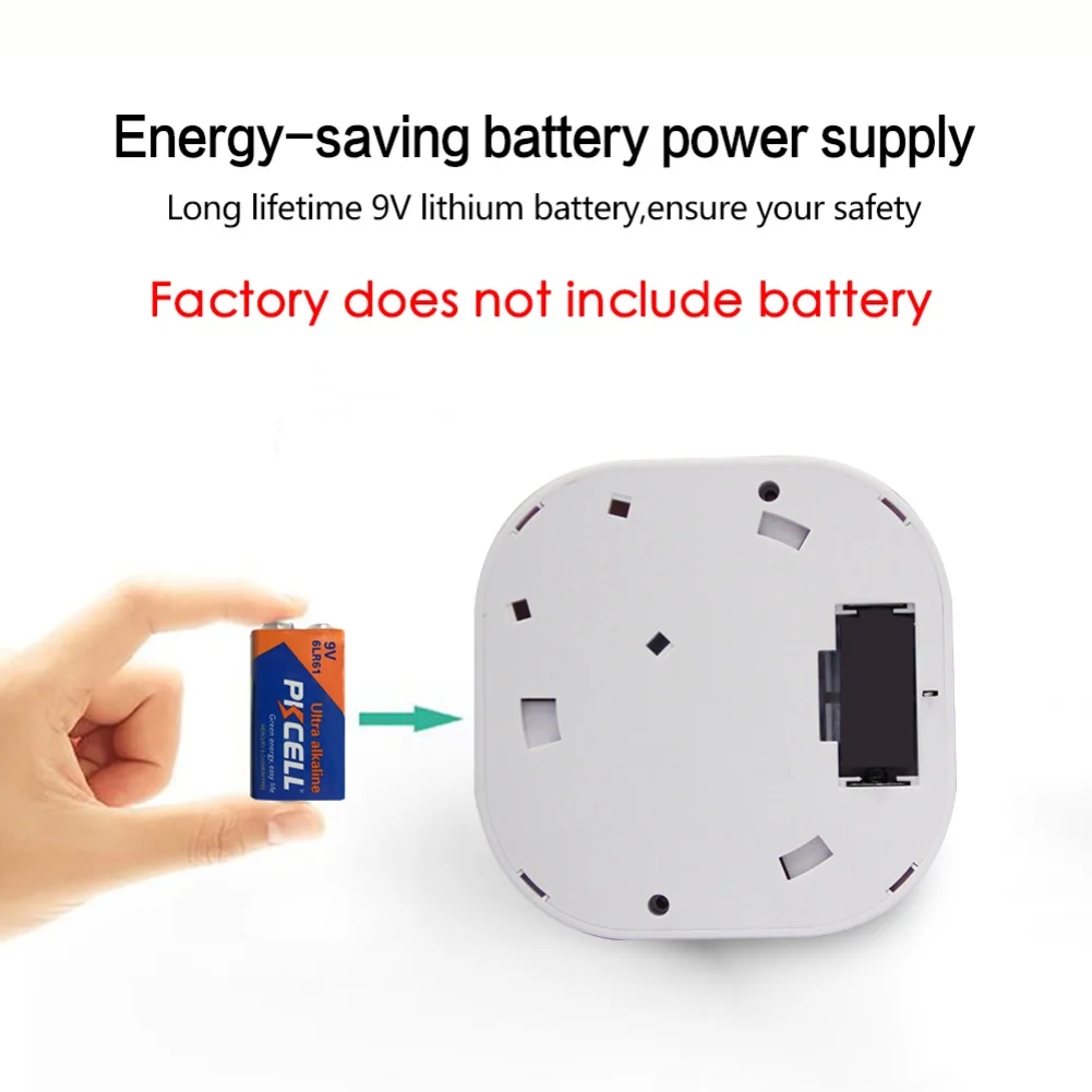 Zigbee Smart Smoke Detector: Progressive Sound, Tuya Hub Compatible ...