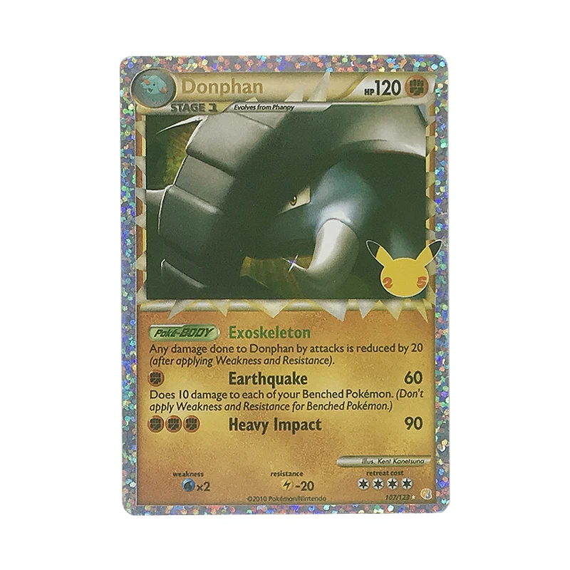 8.8X6.3Cm 25Th Anniversary Diy V Max Cards Pikachu Charizard Trainer ...