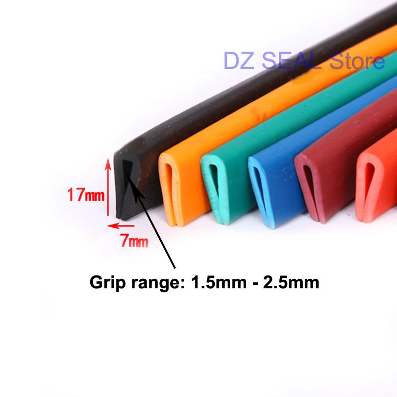 1-Meter-Metal-Edge-Trim-Glass-Edge-Guard-Rubber-Sealing-Strip-Wooden ...