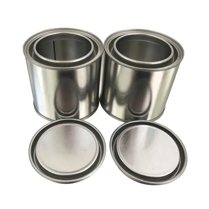 6pcs-300ml-Iron-Round-Paint-Cans-Empty-Cylinder-Tin-Box-Practical-Paint ...