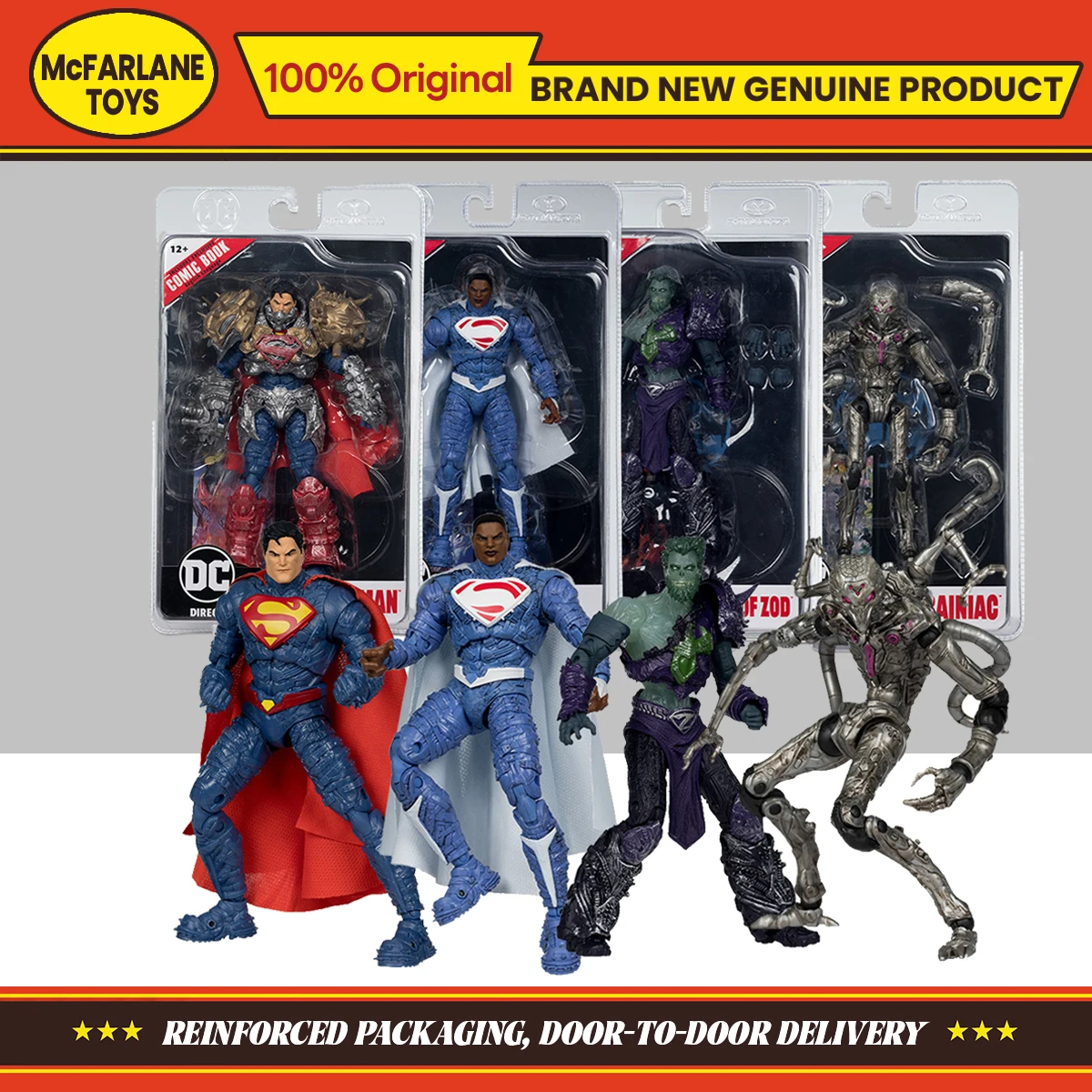 McFarlane-Comic-book-Earth-2-Superman-Brainiac-Ghost-of-Zod-Superman-Ghost-of-Krypton-Figure ...