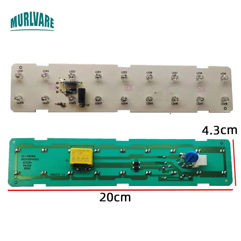 SC-316GWM 502410040002 AC 220V Refrigerator Lighting LED Light Board ...