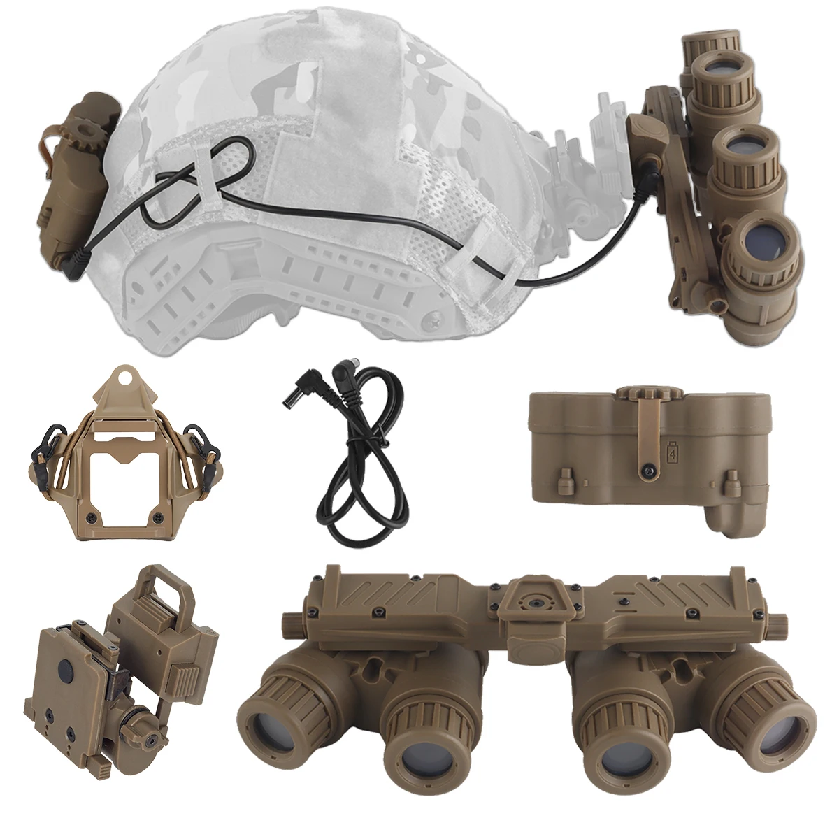 GPNVG-18-Night-Vision-Goggle-Helmet-Accessories-Tactical-Nylon-L4G24 ...