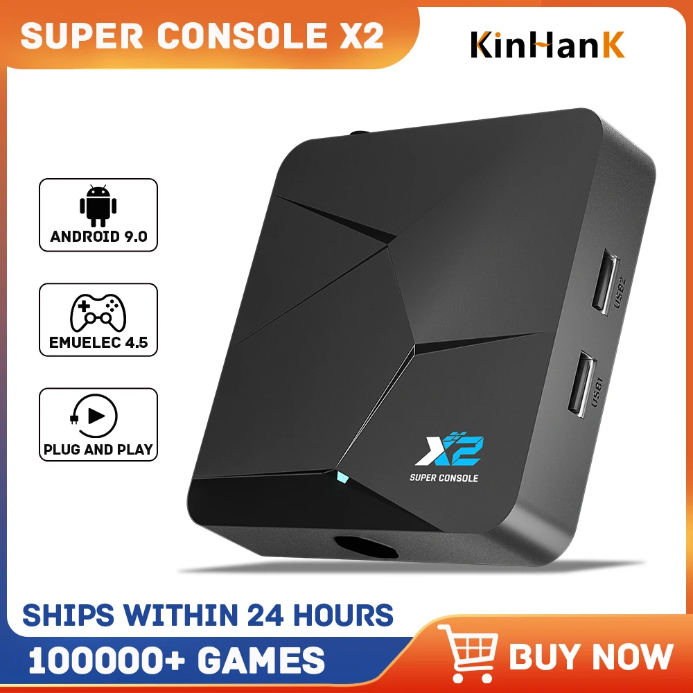 Retro Gaming Console Super Console X2 with 100000+ Games for MAME/Arcade/Sega Saturn/DC Video ...