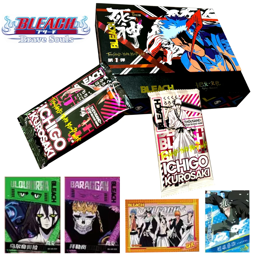 KABAG-Japanese-Anime-Bleach-Collection-Cards-Toys-Gift-for-Kids-Child ...