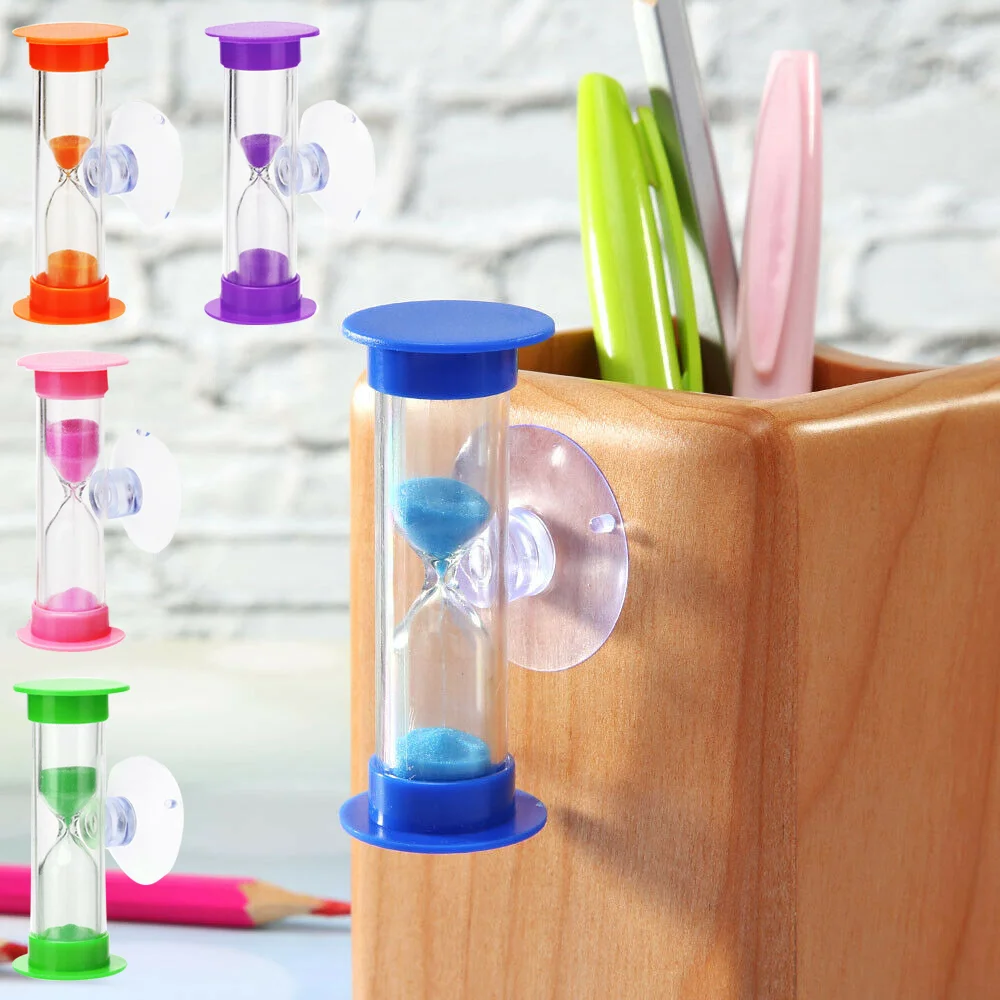 1pc 2/3 Minute Shower Timer Tooth Brushing Plastic Suction Cup ...