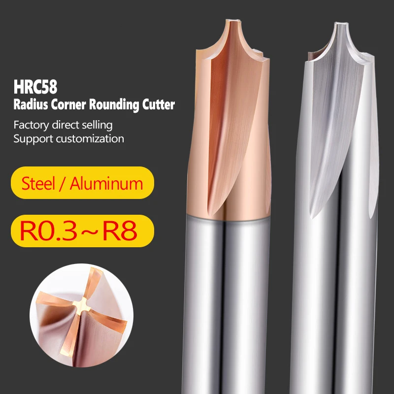 HRC58-Carbide-Radius-Corner-Rounding-Cutter-End-Mill-CNC-Tool-inner-R0 ...