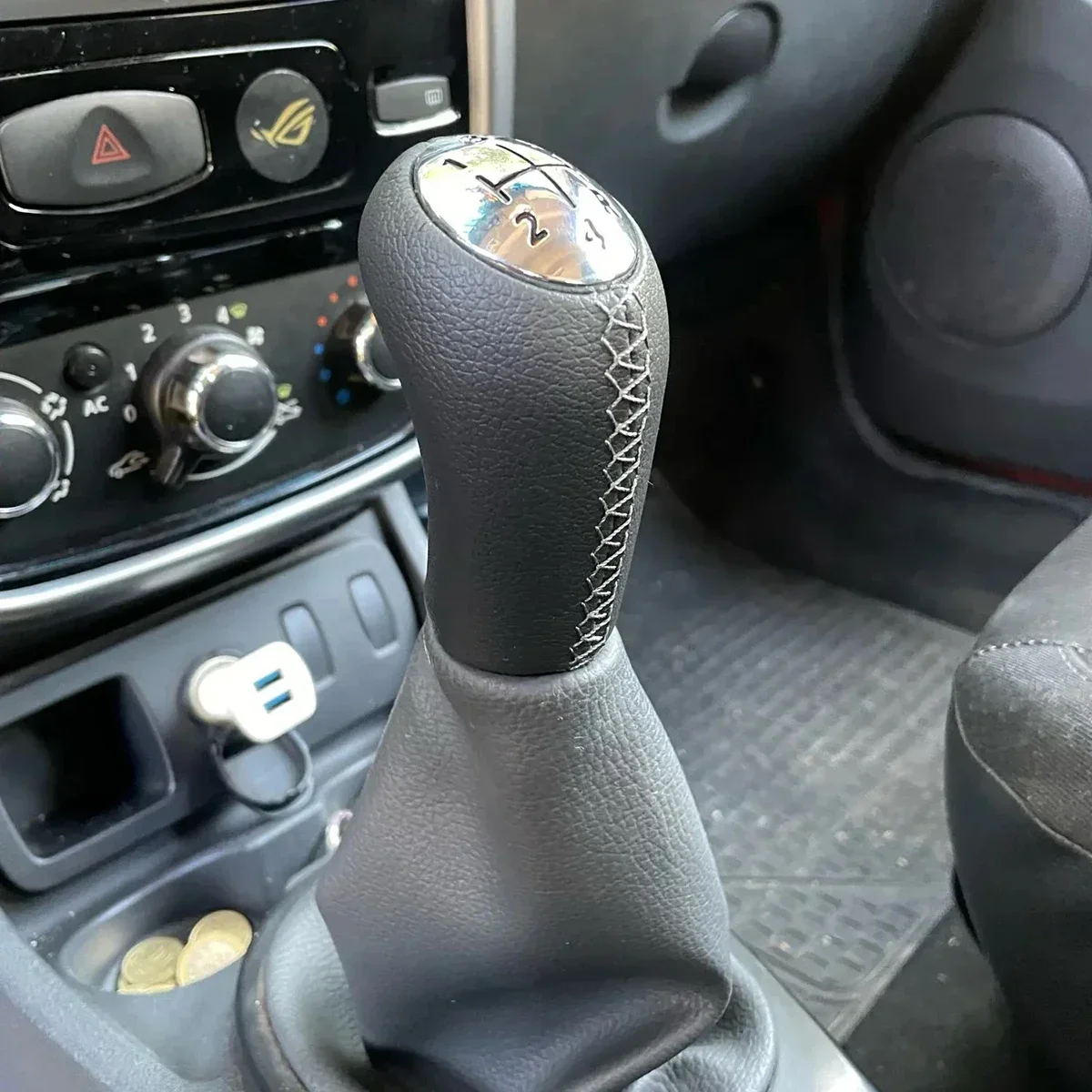 5 Speed Gear Shift Knob Stick Head Car Gear Shift Lever Handle Universal For Renault Duster Nissan Terrano Dacia MK1 2011 2018 AliExpress
