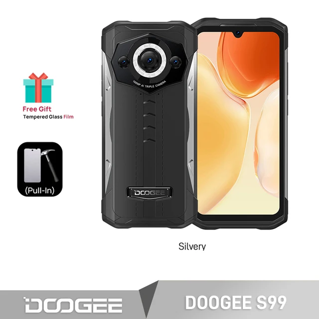 [World Premiere] DOOGEE S99 Rugged Phone 6.3" 108MP Ai Main Camera 8GB+128GB Octa Core 64MP ...