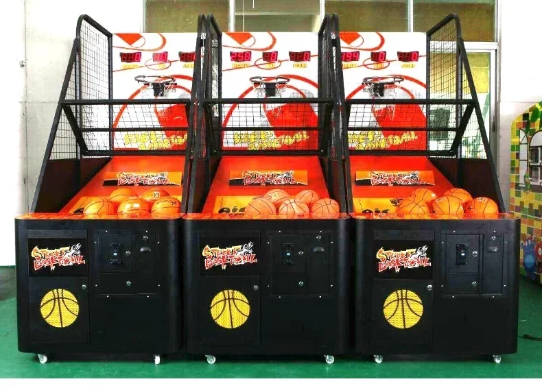 -Coin Operated Indoor Commercial Street Basketball Arcade Game Machine ...