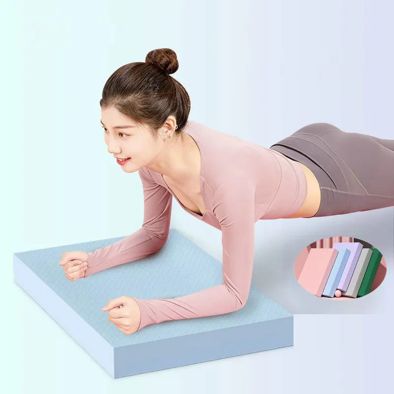 Balance Yoga Mat Cushion Belly Wheel Special Pad High Elastic Non-slip ...