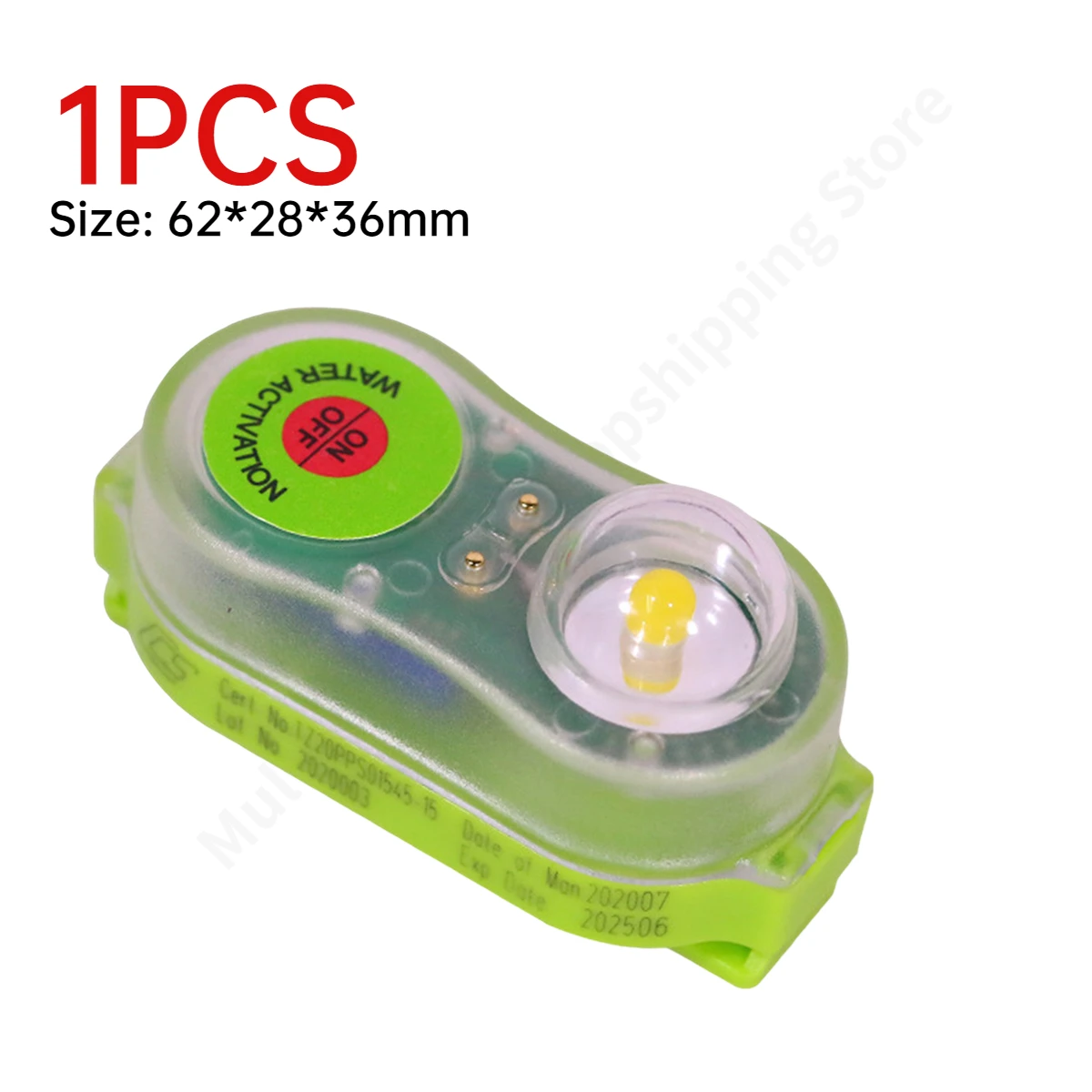1-10PCS Automatic Survivor Locator Light LED Life Jacket Emergency ...