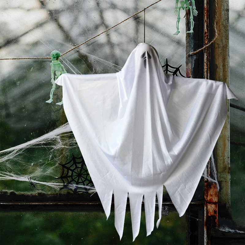 1PC-Halloween-Spooky-Hanging-Ghost-Pendant-Ornament-Courtyard-Garden ...