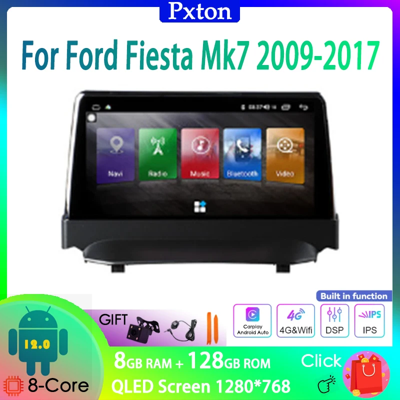 Pxton-Tesla-Screen-Android-Car-Radio-Stereo-Multimedia-Player-For-Ford ...