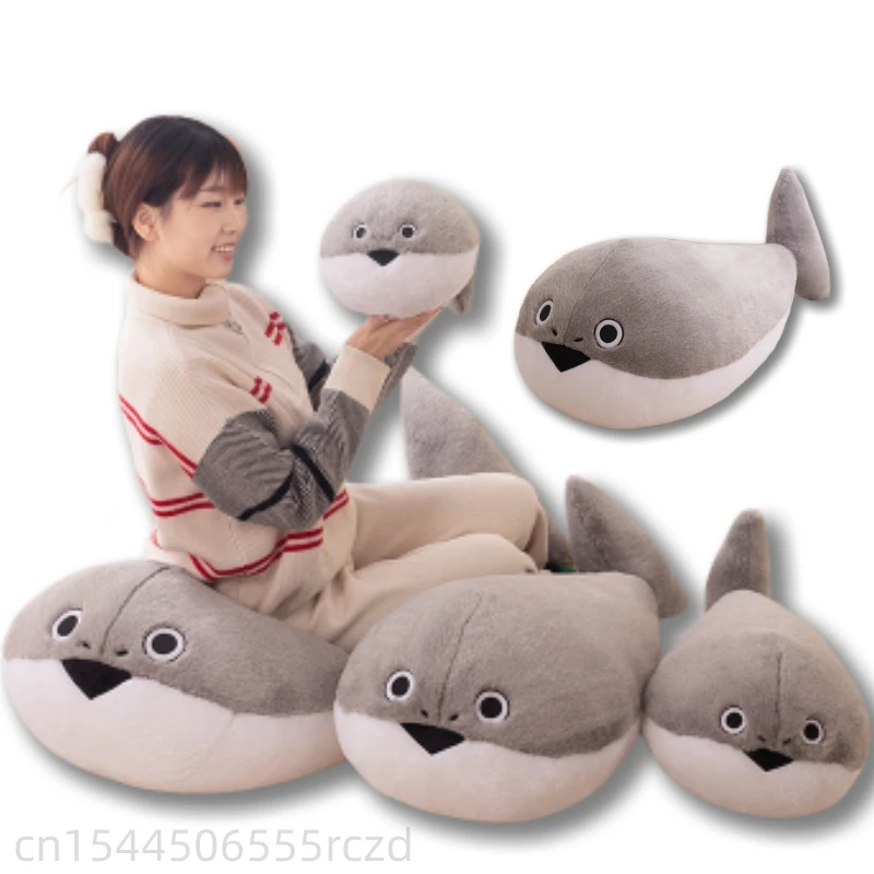 Kawaii Sea Creatures Sacabambaspis Gray Lifelike Fish Doll Plush Toy ...