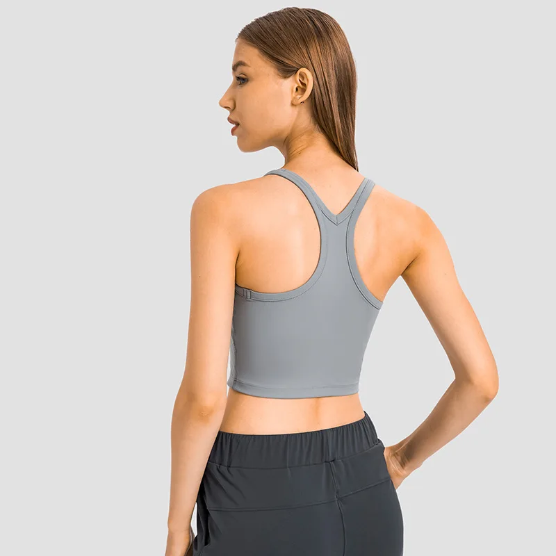 Padded-Cropped-Yoga-Tank-Top-Gym-Clothes-Woman-Racerback-Fitness-Crop ...