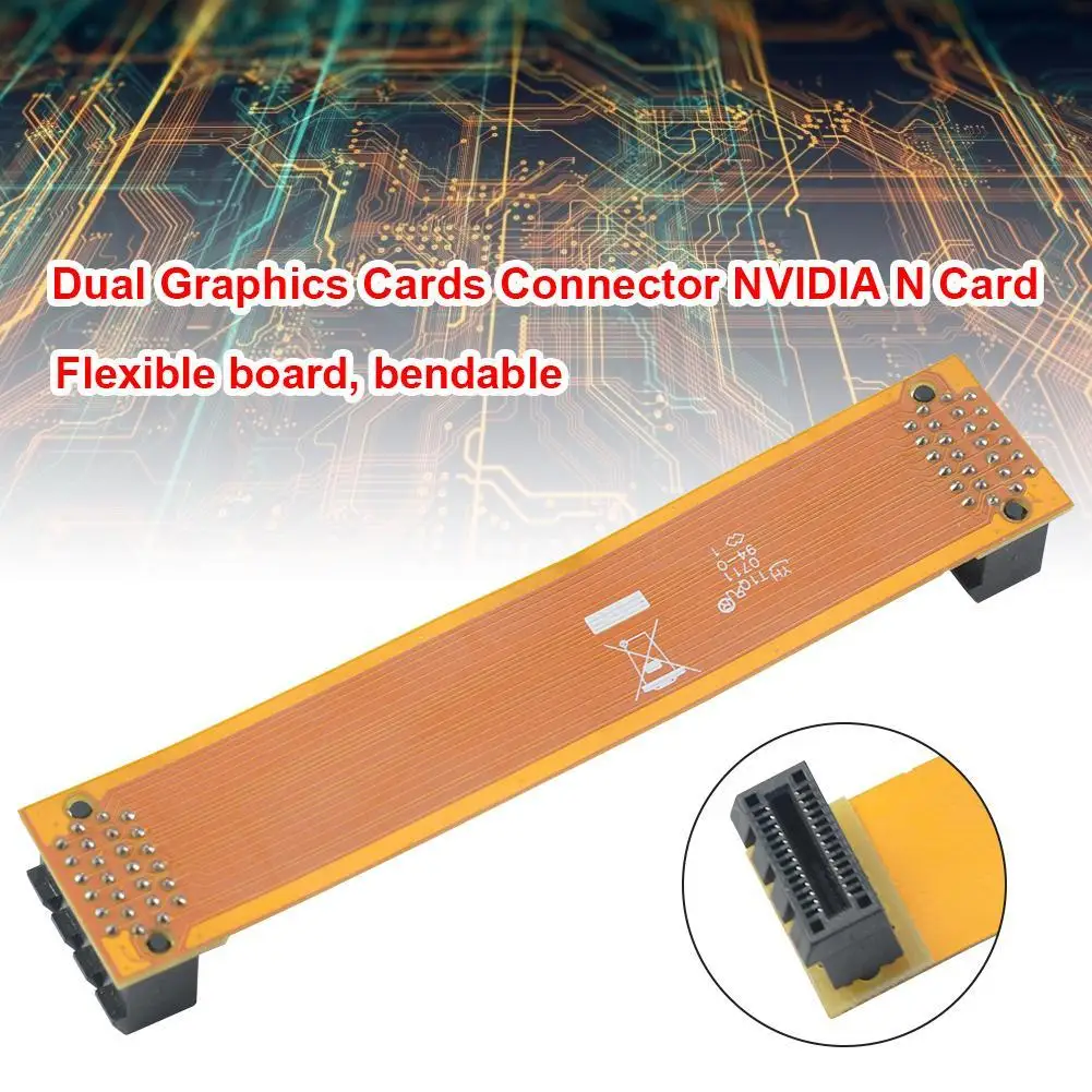 NVIDIA-N-Card-Crossfire-Wire-Dual-Video-Card-SLI-Bridge-Crossfire-Wire ...