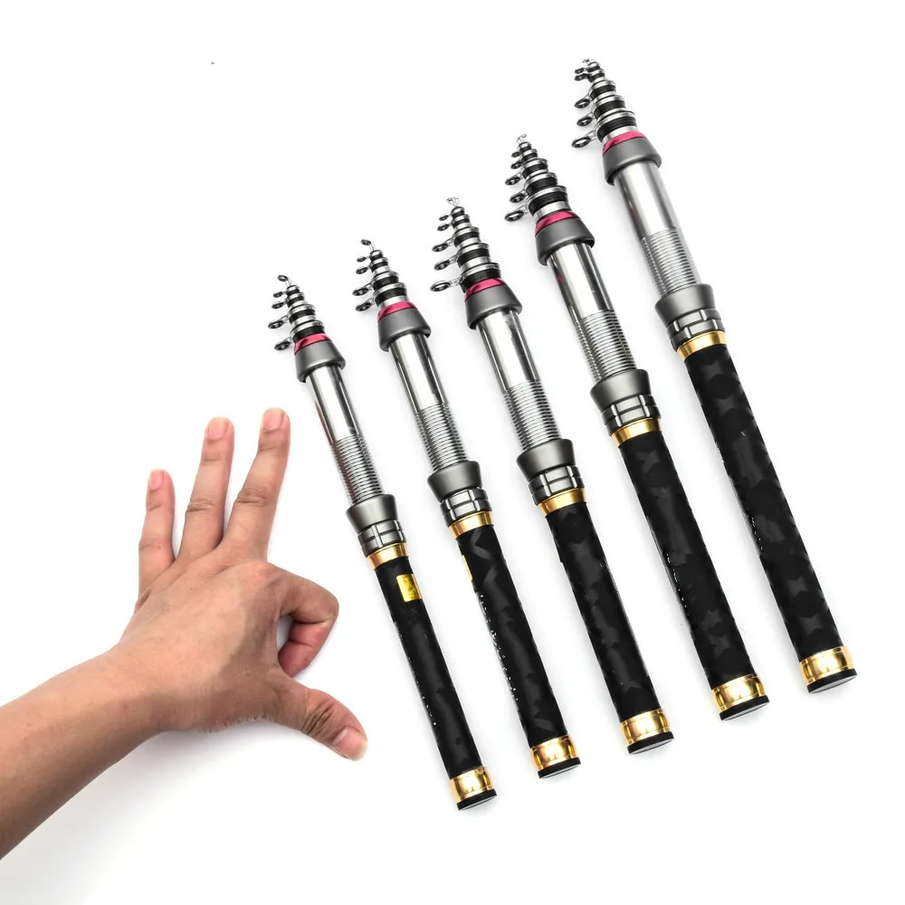 2021-Hot-Mini-Pocket-Size-Carbon-Telescopic-Fishing-Rod-Ultra-Light ...