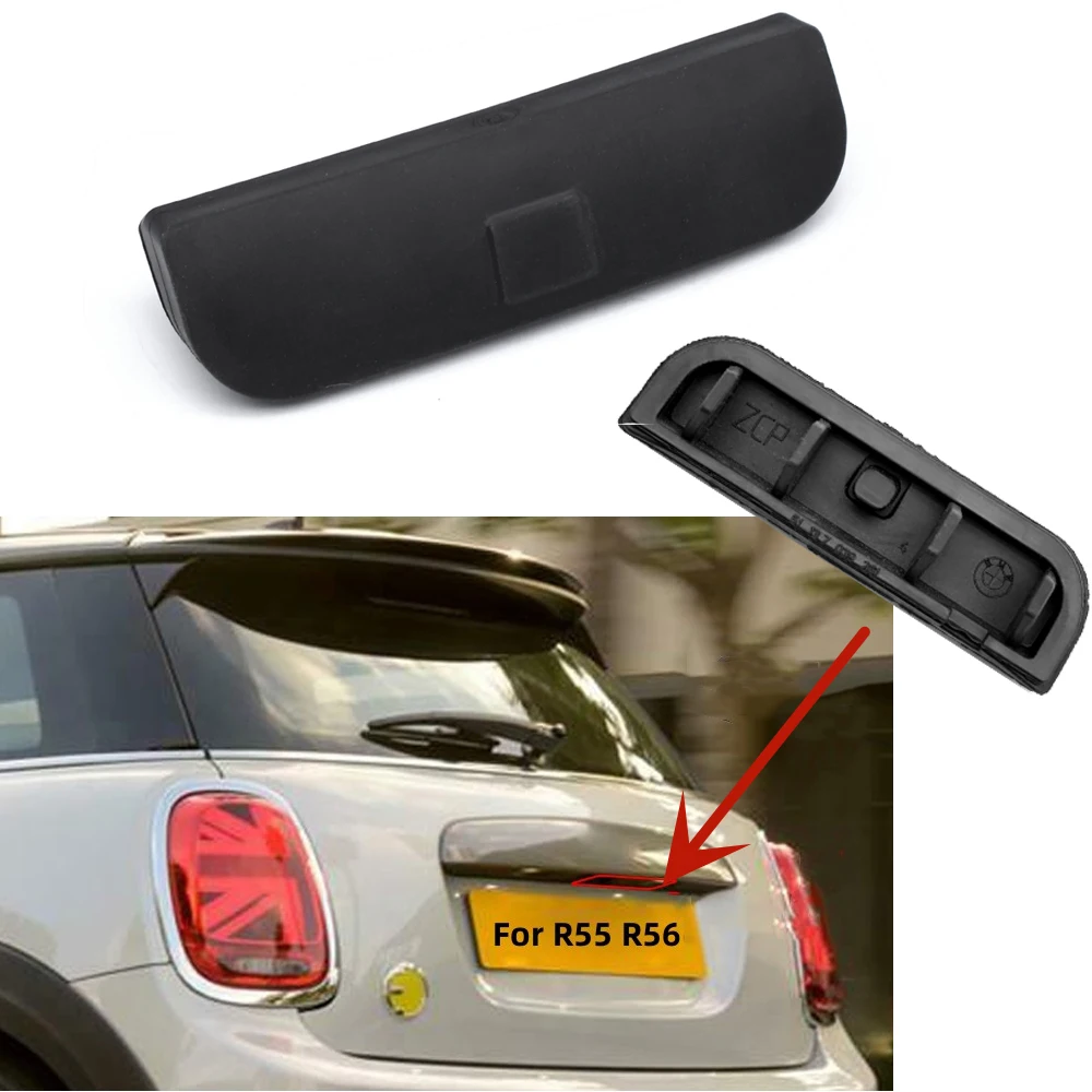 Car Rear Bumper Trunk Back Door Handle Button Cover For BMW MINI Cooper ...