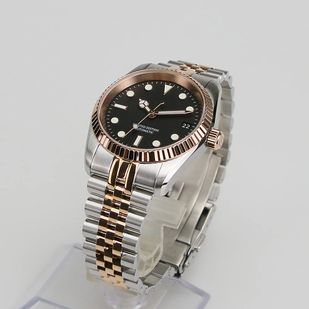36mm-Women-316L-Stainless-Steel-Fit-NH34-NH35-NH36-Movement-With ...