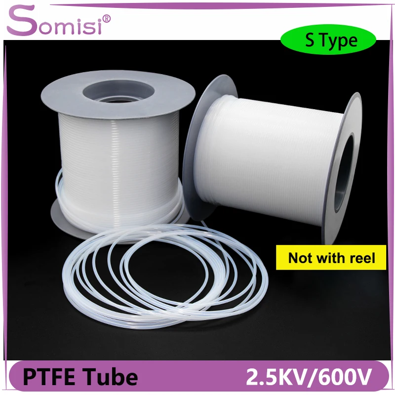 1-5M-PTFE-Tube-30S-3S-2-5KV-600V-F46-Insulated-Capillary-Heat-Protector ...