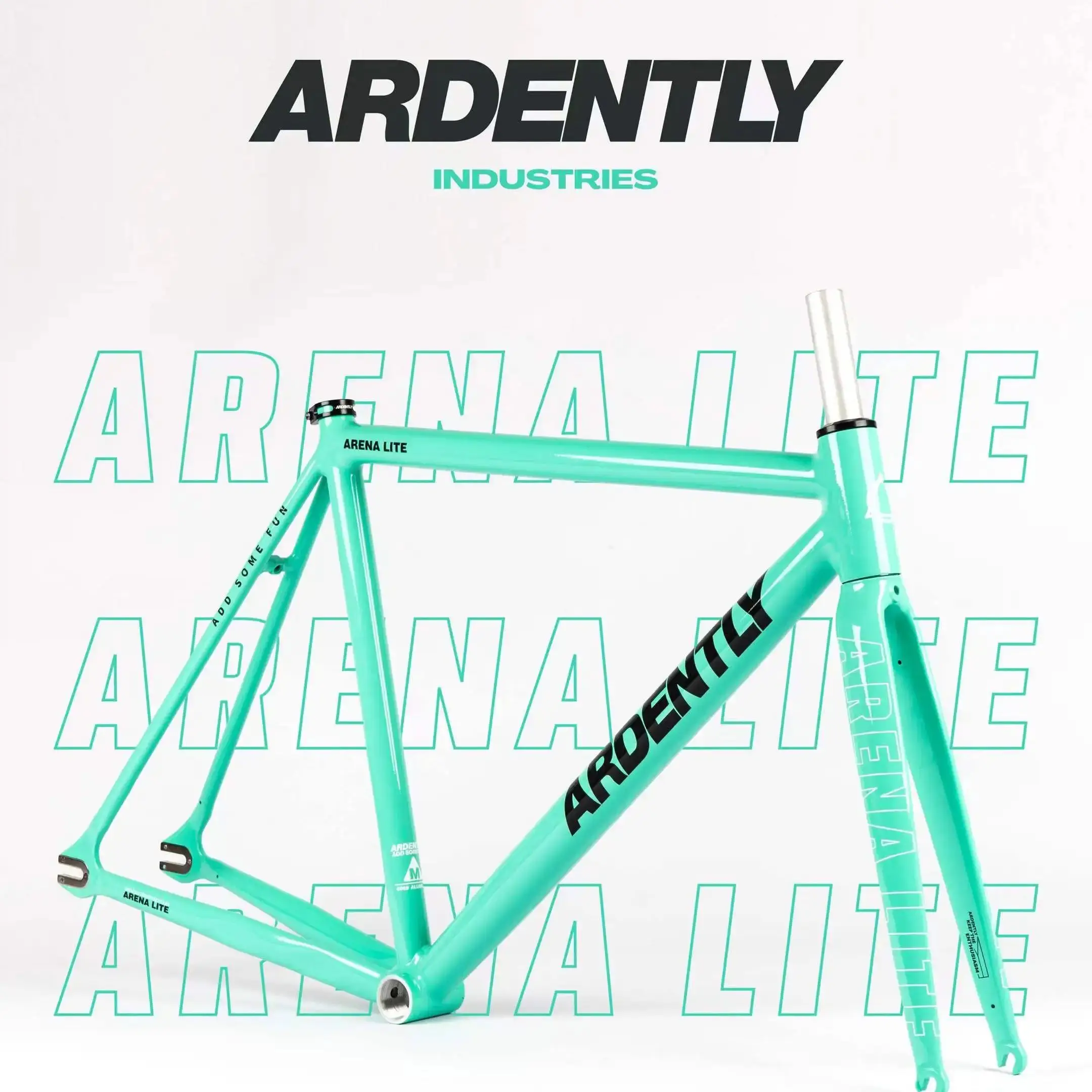 ARDENTLY-Lite-Bicycle-Frameset-700C-Aluminum-FixedGear-Track-Frame-and ...