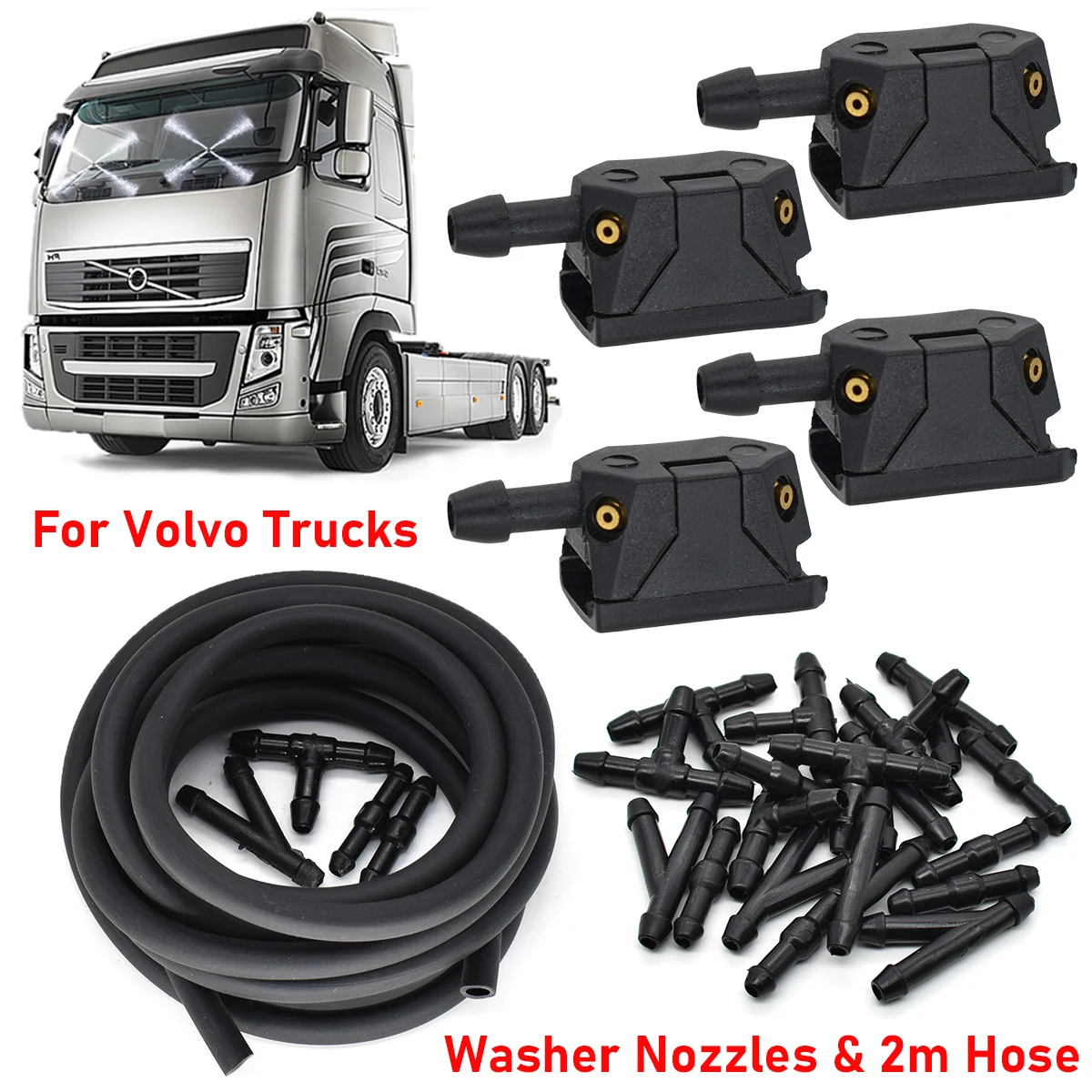 Car-4-Way-Windscreen-Washer-Wiper-Blade-Water-Spray-Jets-Nozzles-For ...