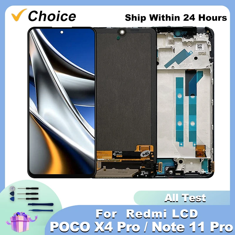 For-Xiaomi-POCO-X4-PRO-5G-LCD-Display-2201116PG-Panel-Digitizer ...