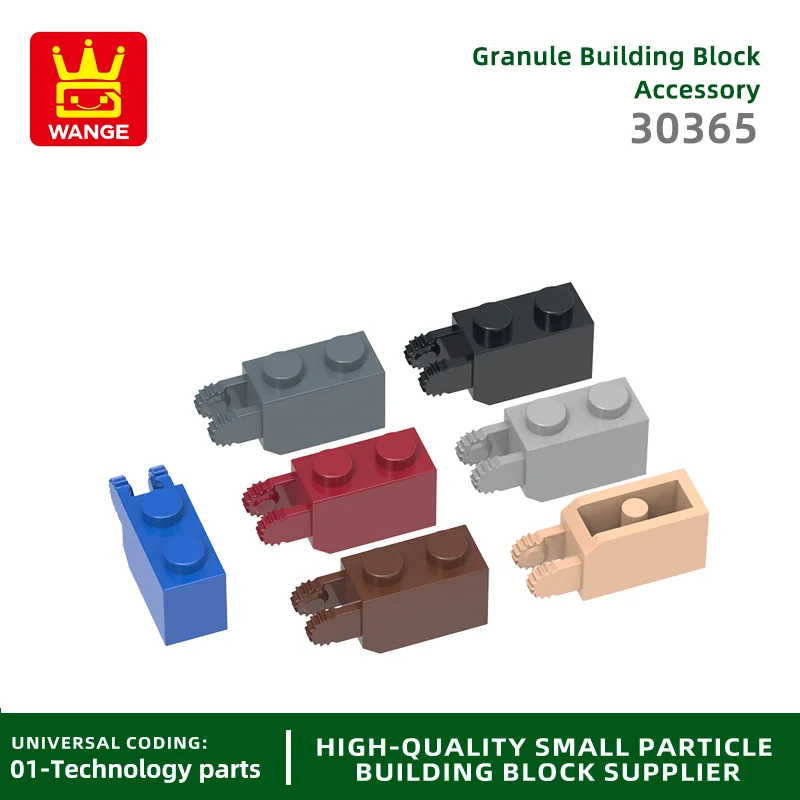 Wange113Pcs-lot-30365-Hinge-1-x-2-Locking-Building-Block-Moc-Technical ...